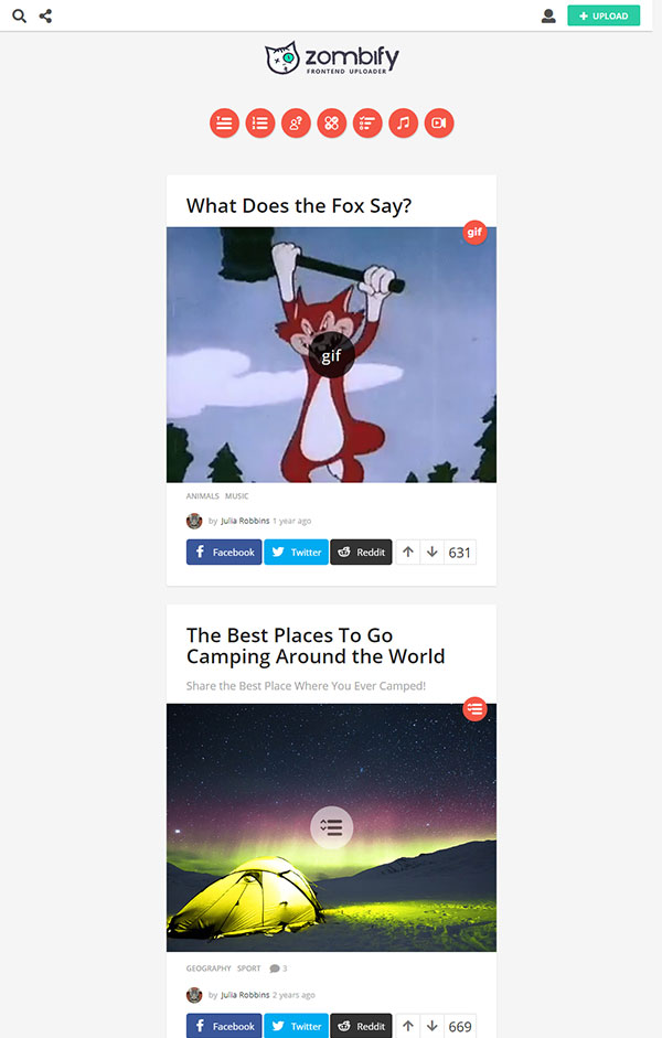 BoomBox: Affiliate - Frontend Uploader